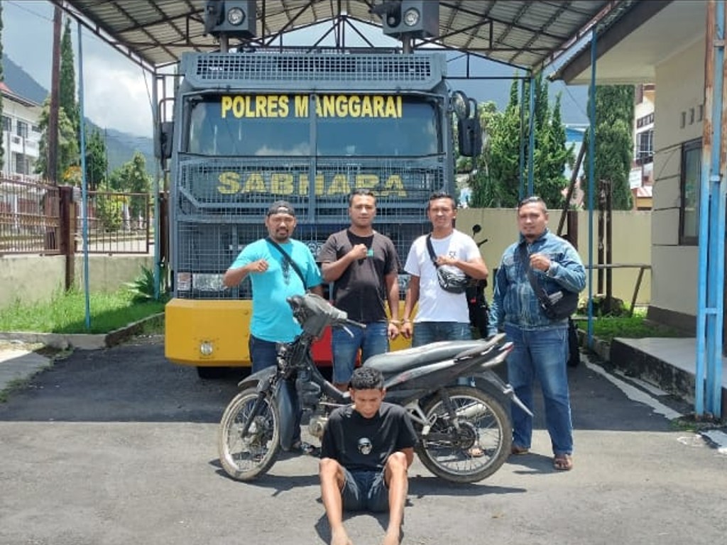 Maling Motor, Pria asal Lembor Diciduk Jatanras Polres Manggarai Maling Motor, Pria asal Lembor Diciduk Jatanras Polres Manggarai