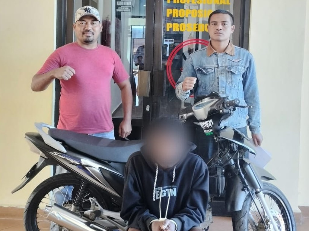 Maling Motor asal Labuan Bajo Diciduk Jatanras Polres Manggarai Maling Motor asal Labuan Bajo Diciduk Jatanras Polres Manggarai